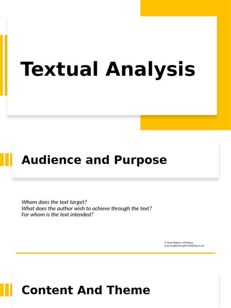 Textualanalysisunitpresentation Pdf Speech Logos