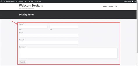 How To Add A Contact Form In Wordpress Wbcom Designs