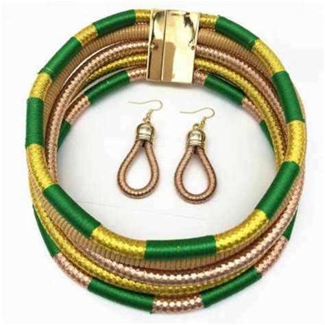 Us And European High Fashion Multi Layer Weaving Collar Style Choker