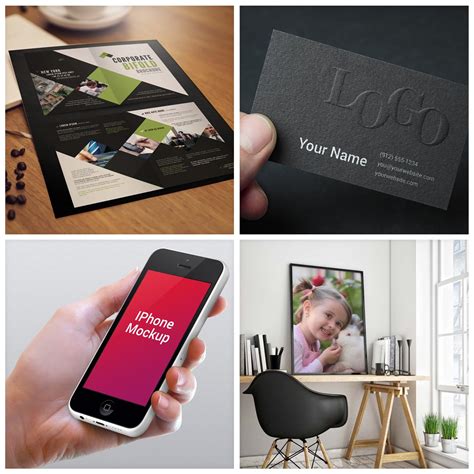 Will Professionally Create A Photoshop Smart Object Mockup For 5