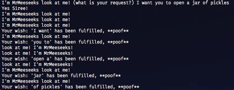 Learn Recursion From Mr Meeseeks
