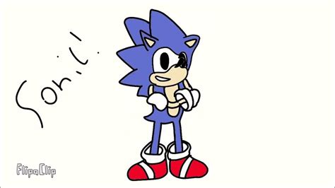 Sonic Flipaclip Tests Youtube