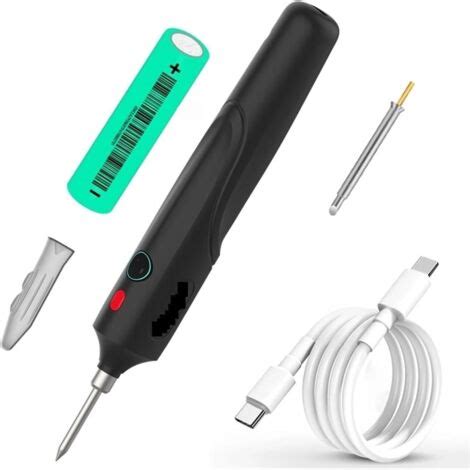 Saldatore A Batteria Da 8 W Con Controllo Della Temperatura A Tre Velocità Saldatore