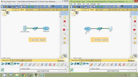 10313 Packet Tracer Multiuser Tutorial Youtube