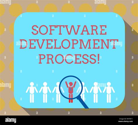 Word Writing Text Software Development Process Business Concept For