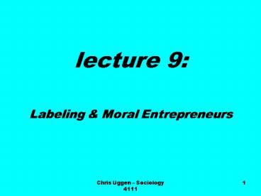 Labeling Presentation Free To View