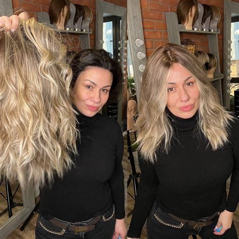 Парик из славянских волос 😻 Парик Парики из натуральных волос Волосы