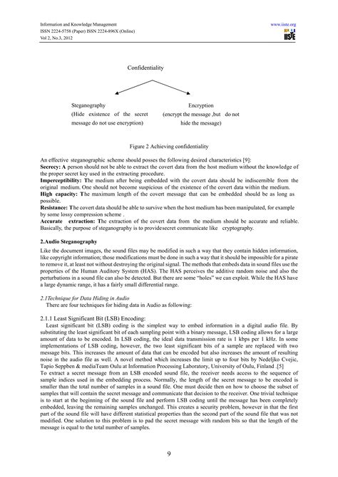 Hiding Text In Audio Using Lsb Based Steganography Pdf