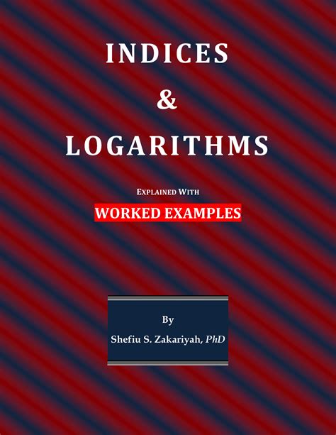 Indices And Logarithms Explained With Wo I N D I C E S And L O G A R I