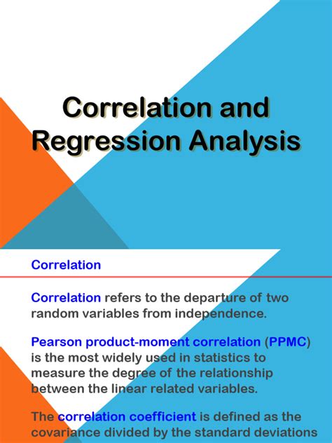 Regression And Correlation Pdf Errors And Residuals Teaching