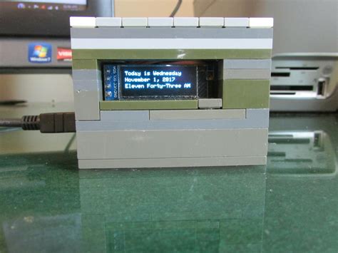 Arduino To The Minute Word Clock Oled Display