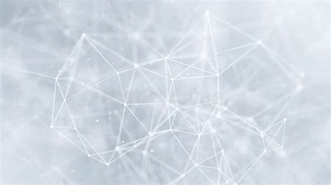 Connecting Lines And Dotsbig Data Visualization Loop Background Stock