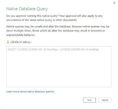 Excel Parameterized PowerQuery With Null Handling Stack Overflow
