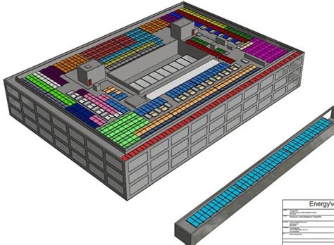 3d drawing of the rooftop pv arrays download scientific diagram