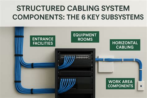 Structured Cabling System Components The 6 Key Subsystems