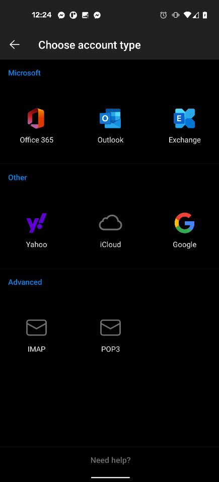 Setting Up Outlook App On Smart Phones Knowledgebase Hosting Australia