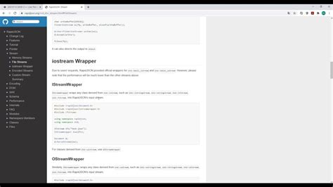 Rapidjson 파일 입출력 Youtube