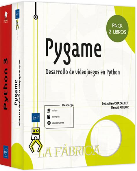 Pack De Libros Pygame Pack De 2 Libros Desarrollo De Videojuegos En Python