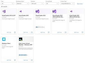 New Azure Visual Studio Images Support Microsoft Dev Box Visual