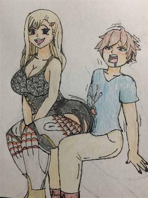 Rule 34 1boy 1girls 2d Assertive Assertive Female Assjob Blonde Hair Blue Eyes Buttjob Cum Cum