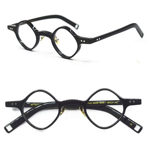 Small Retro Odd Strange Acetate Eyeglass Frames Full Rim Glasses Weird