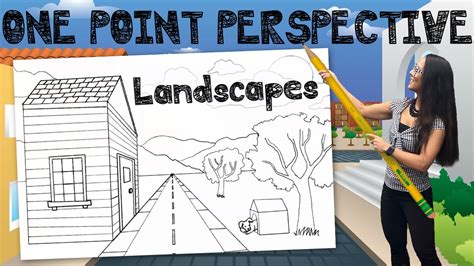 One Point Perspective Landscape