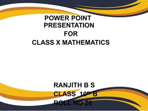 Class 10 Maths Ch 2 Polynomials Ppt Pptx Physics Science