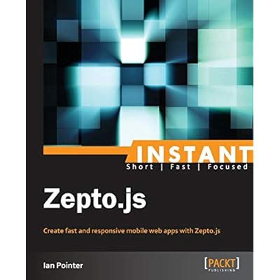 Instant Zepto Js Paperback September 25 2013 Nepal Ubuy