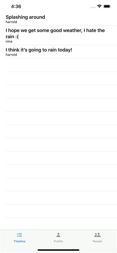 Building A Social Network With Swiftui Part 1 Activity Feeds