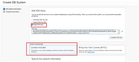 Create Database In Oci On Public Subnet Rackspace