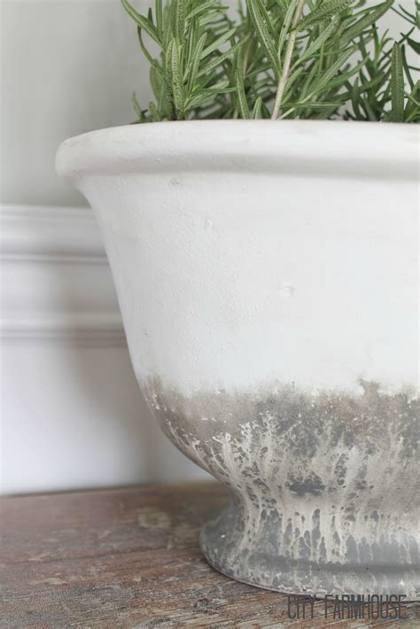 Diy Hand Dipped Glazed Pot City Farmhouse By Jennifer Obrien