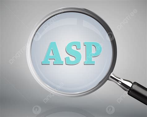 Kaca Pembesar Menampilkan Ilustrasi Tebal Kata Kunci Kata Asp Foto Latar Belakang Dan Gambar
