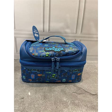 Jual SMIGGLE LUNCHBAG DOUBLE DECK BETTER TOGETHER GAME OVER TAS BEKAL