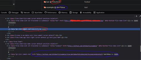 hyperlink of submodule s hash does not work when the repository link to
