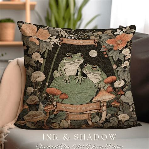 Frog Pillows Etsy