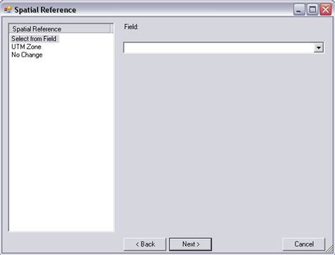 Arcgis Desktop Help 93 Setting The Spatial Reference