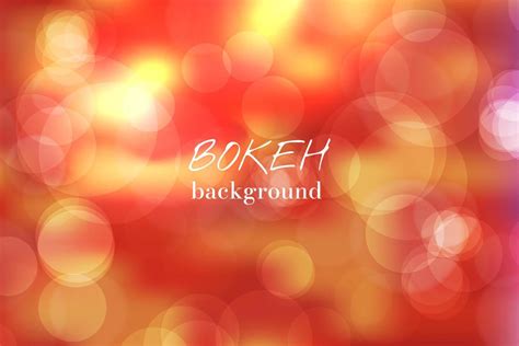 Abstract Bokeh Vector Background 18847680 Vector Art At Vecteezy