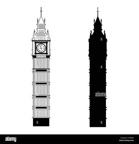 Big Ben Vector Stock Vector Image And Art Alamy