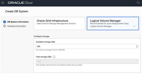 Oracle Oci Database Service Storage Allocation Running In The Clouds