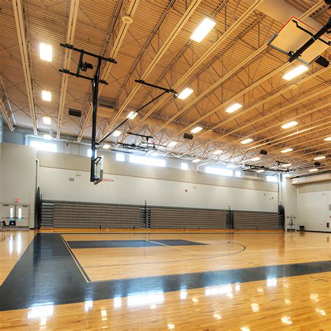 School Gymnasium Lighting Franklin Elementary School Modernization And