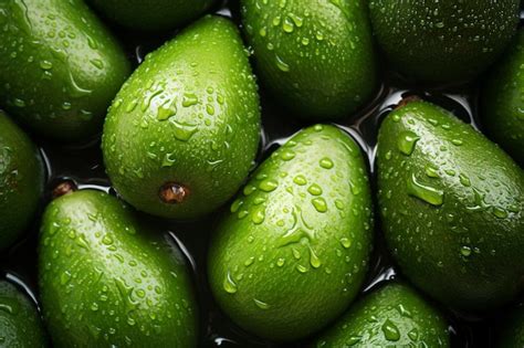 Premium Ai Image Avocado Fruit Background