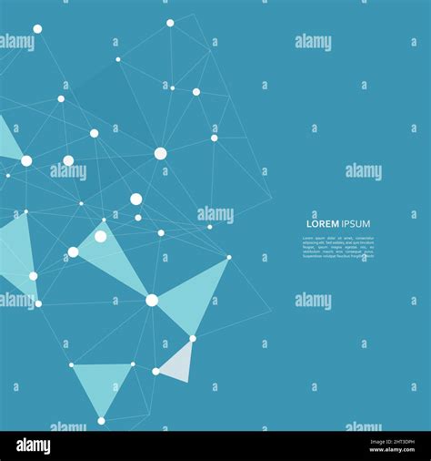 Abstract Connection Structure Vector Science Background Stock Vector Image And Art Alamy