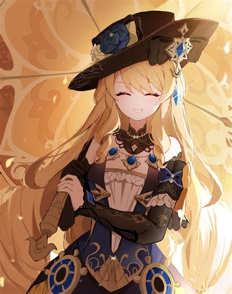 Navia Genshin Impact Drawn By Nirako Mona Danbooru