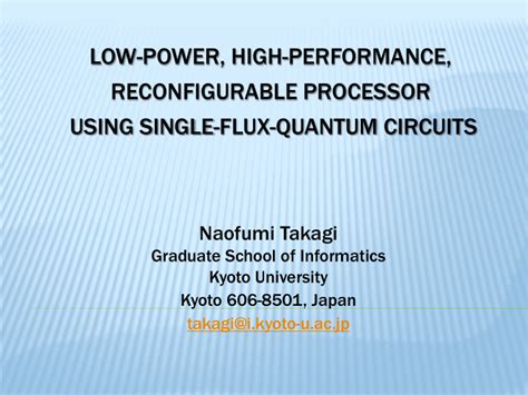 Ppt Low Power High Performance Reconfigurable Processor Using Powerpoint Presentation 300859