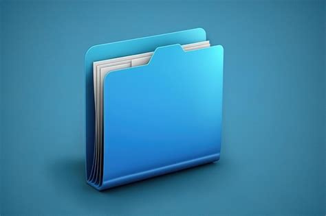 Premium Ai Image File Folder Illustration Data Storage Concept Background Generative Ai