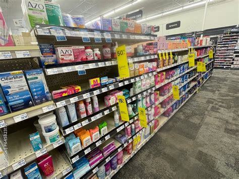 CVS Pharmacy And Retail Store Vaginal Care Section Stock Photo Adobe Stock