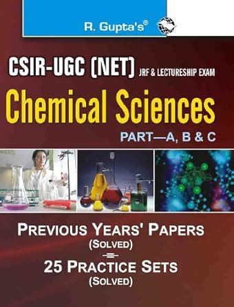 Csir Ugc Net Chemical Sciences Previous Papers Solved And 25 Practice Sets Amazon Com Br