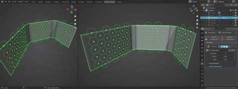 Instances Geometry Nodes Hexagonal Grid On Existing Geometry
