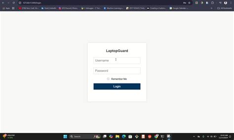 Yadamzer Terefe On Linkedin Laptopguard Is A Flask Based Web