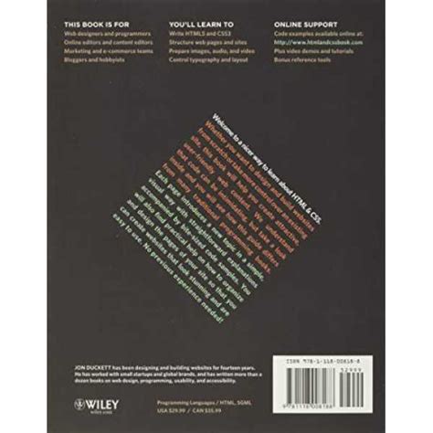 html and css design and build websites book price in india specs